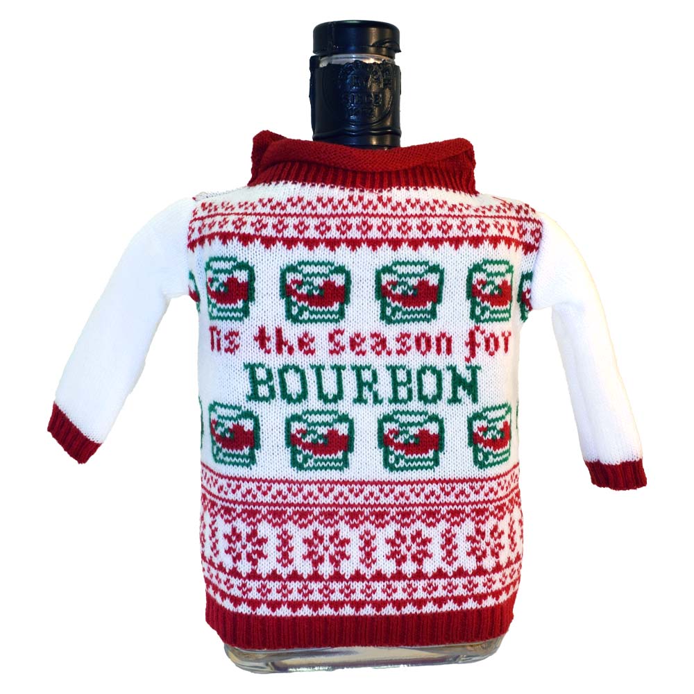 Tis the Season for Bourbon Bottle Sweater | Layne Wilson