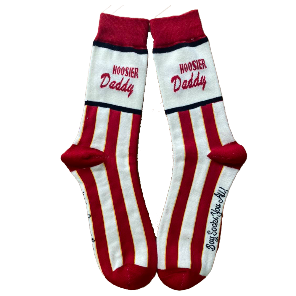 Hoosier Daddy Men's Socks | Layne Wilson