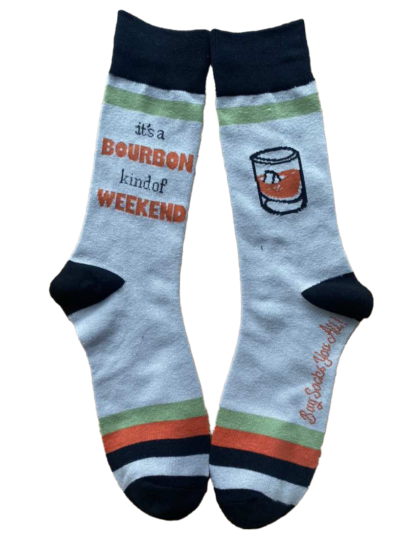 Bourbon Kind of Weekend Men's Socks | Layne Wilson