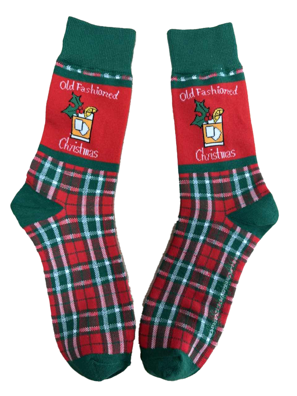 Old Fashioned Christmas Men's Socks | Layne Wilson