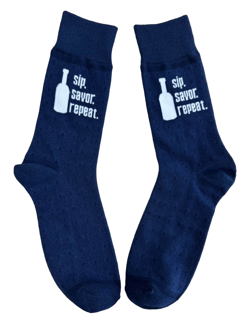 Sip Savor Repeat Men's Socks | Layne Wilson
