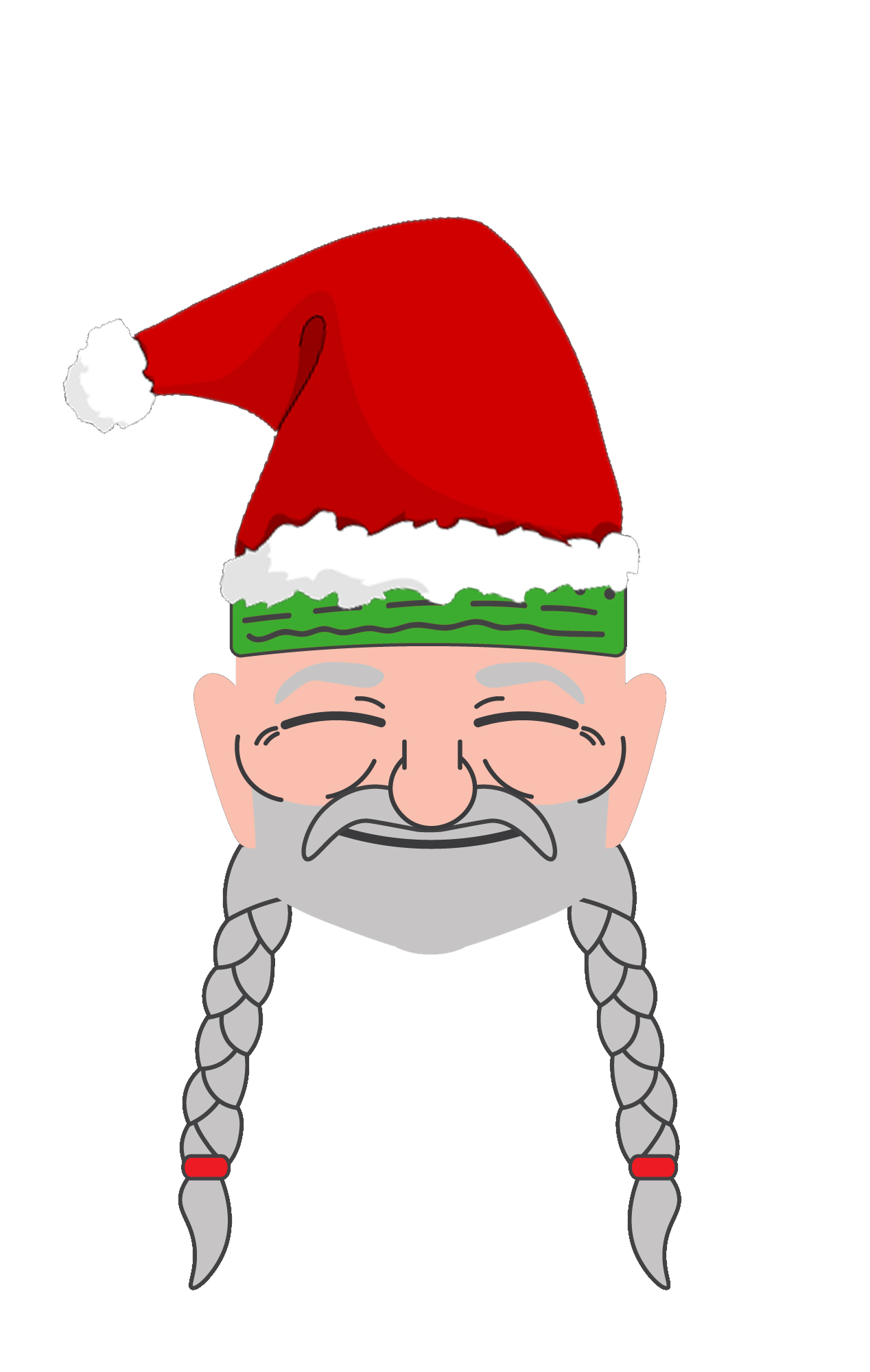 Christmas Willie Sticker | Layne Wilson