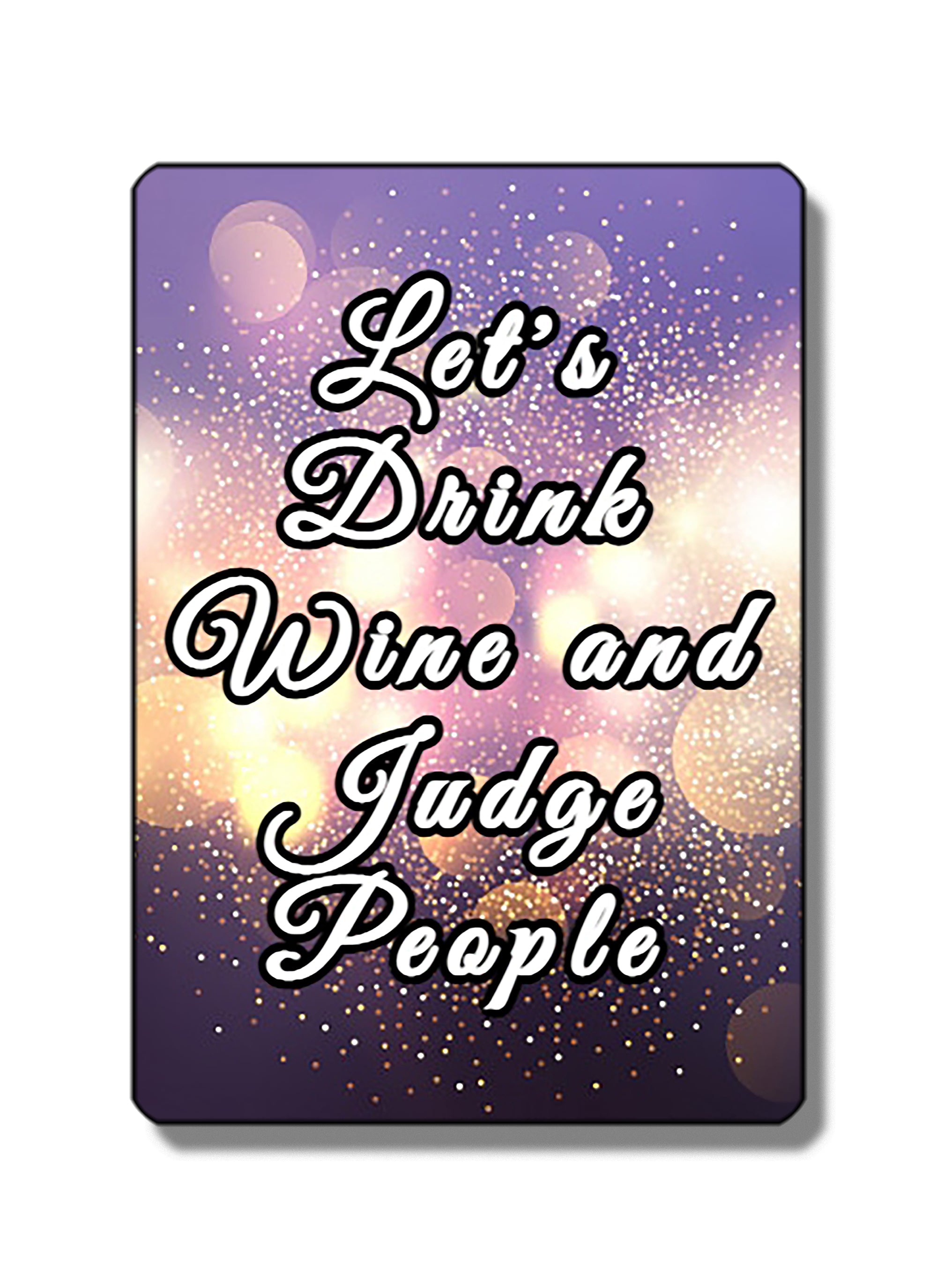 Let's Drink Wine and Judge People Pocket Tissues | Layne Wilson