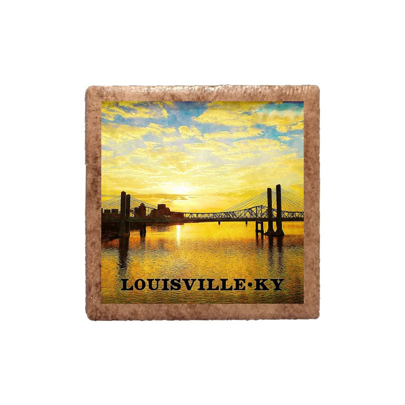 Abraham Lincoln Bridge 3 Magnet | Layne Wilson