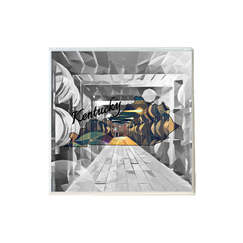 Kentucky Rick House Style Ceramic Coaster | Layne Wilson
